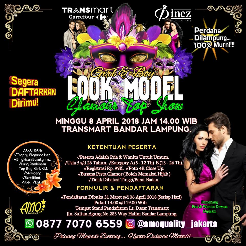 Lomba Fashion Show 2018 - LOOK MODEL INEZ 2018 TOP SHOW - LOMBA FASHION ...