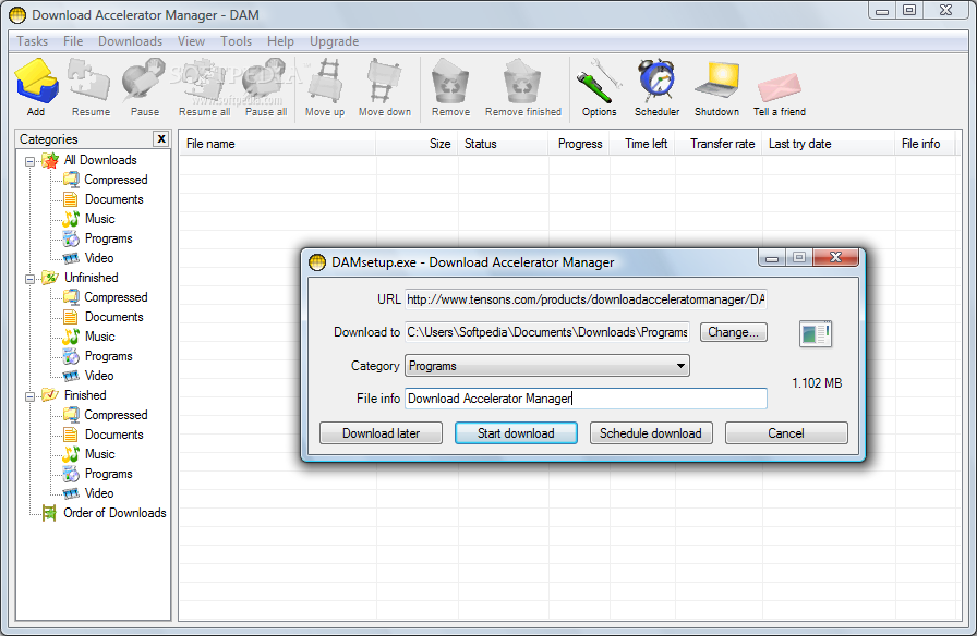 Tips Dan Trik Komputer: Download Lebih Cepat Dengan DAM