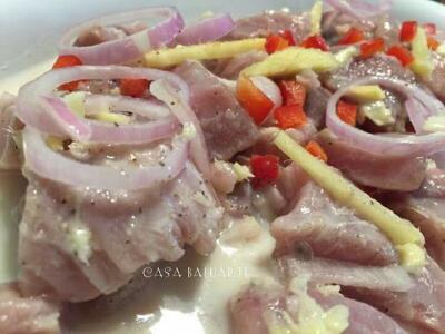 TUNA KINILAW RECIPE