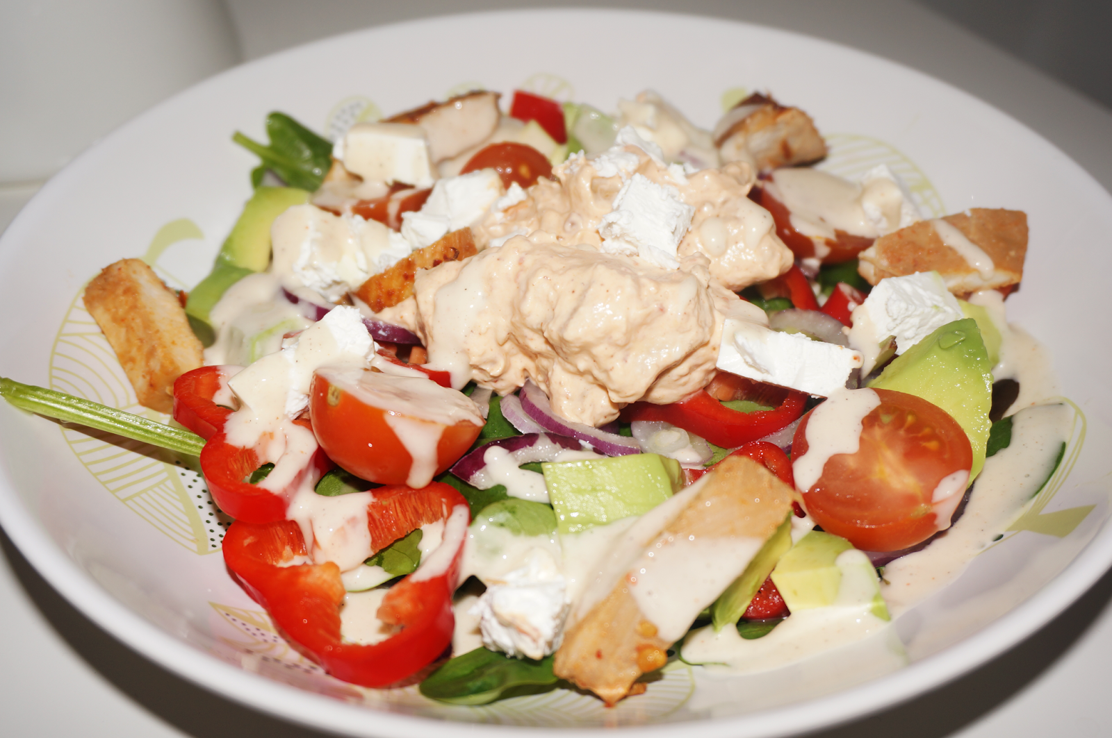 LCHF i vardagen: Kycklingsallad