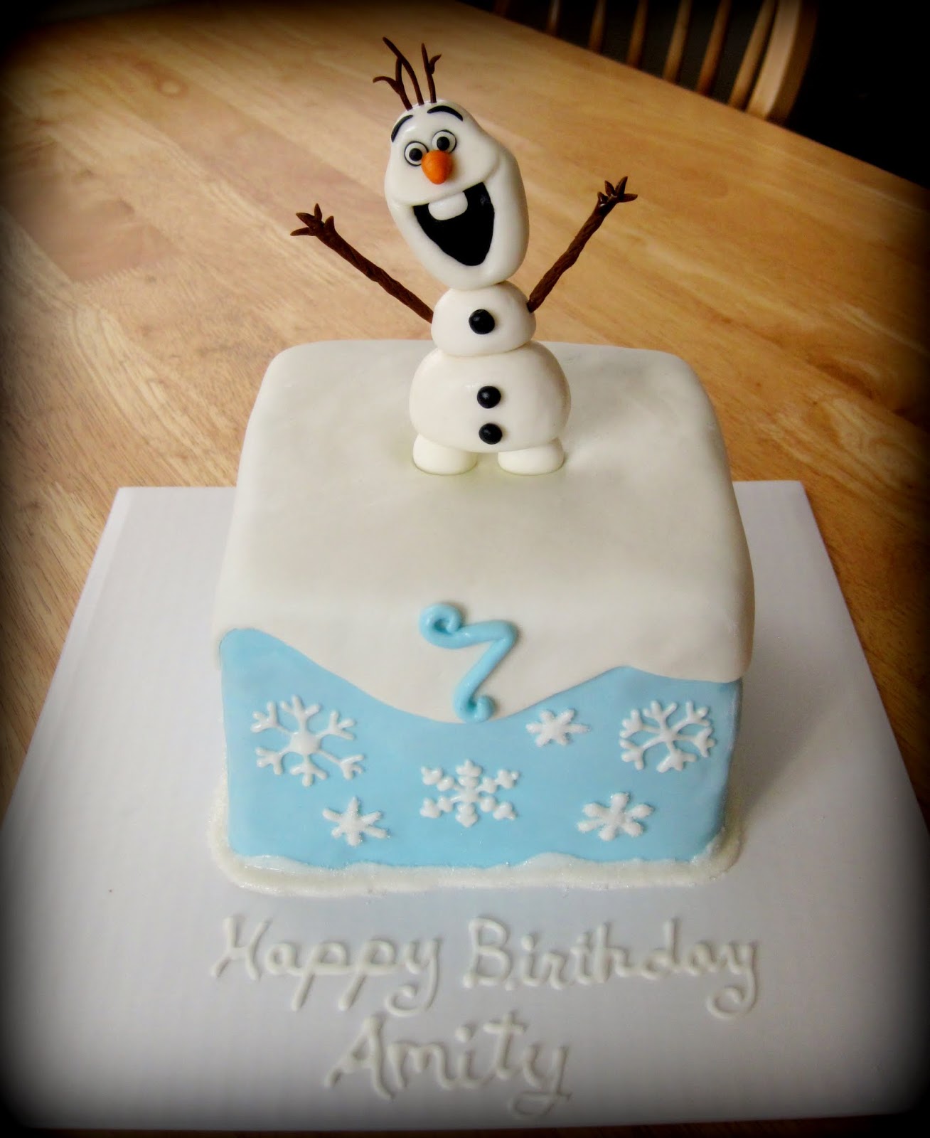 CakeWerks: Frozen Olaf Cake