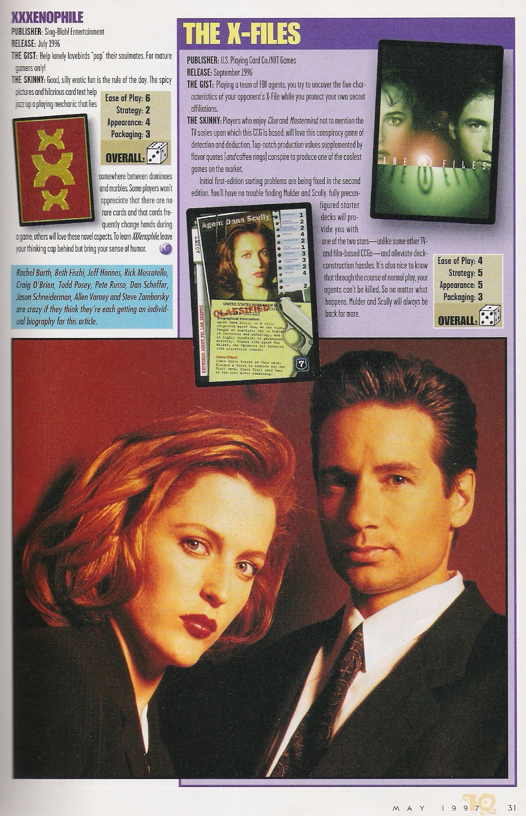 The X-Files CCG Resource: From the Ancient Pages of InQuest - X-Files ...