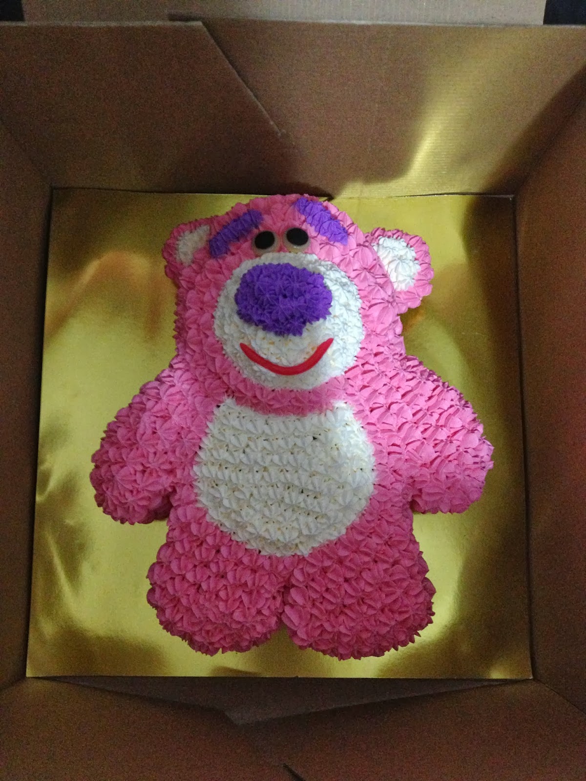 Panda's Homemade Cake: 3D Lotso Cake 勞蘇蛋糕