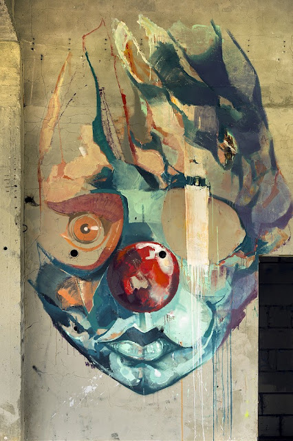 Sepe paints a new portraiture quadriptych in Warsaw, Poland – StreetArtNews