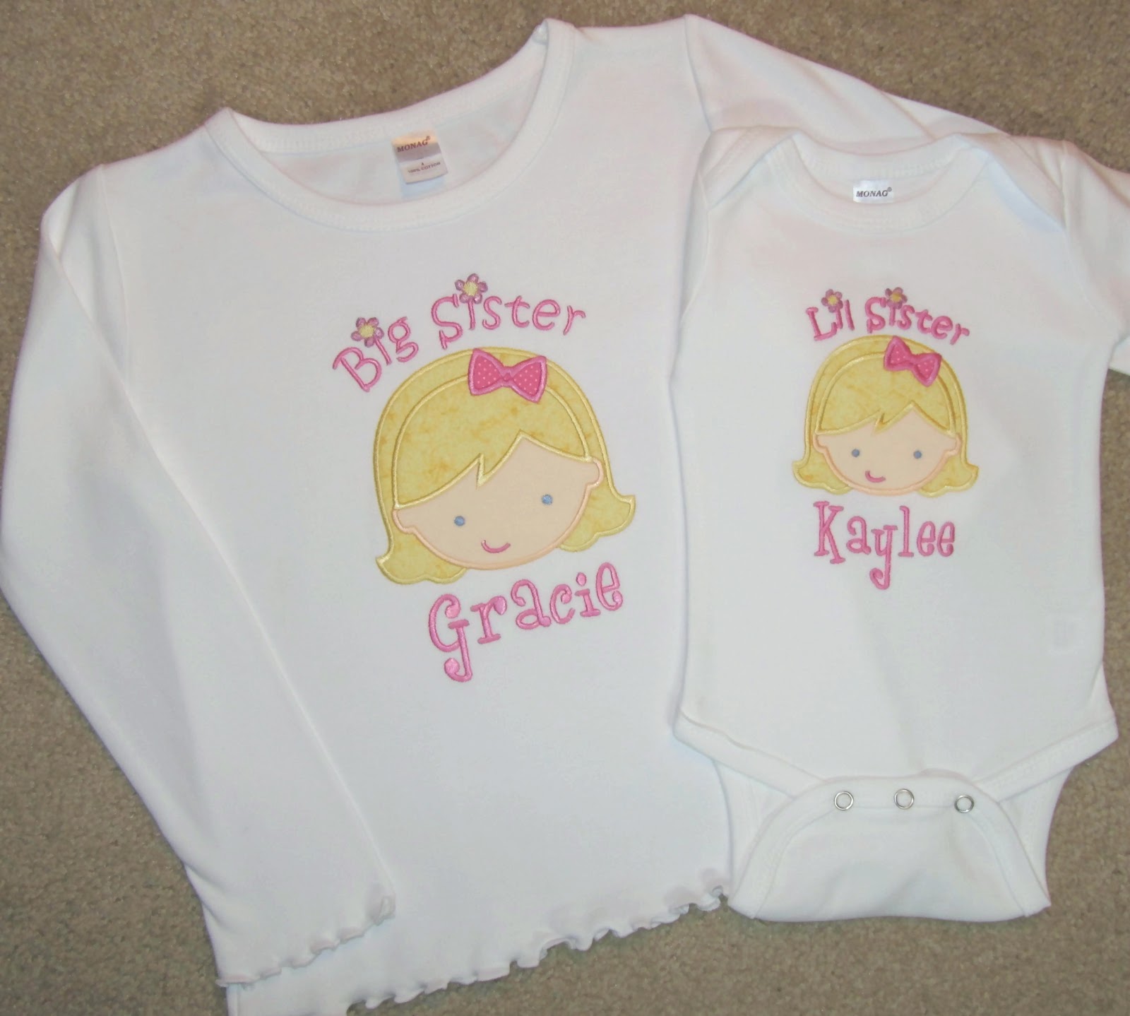Seasons Embroidery & Gifts: Brother/Sister Designs