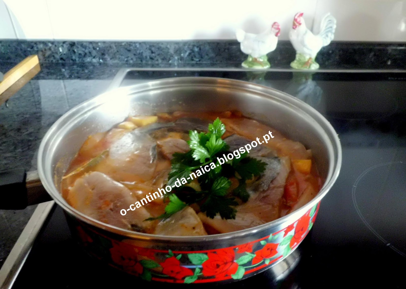 O Cantinho da Naica: Chaputa de caldeirada , com canela