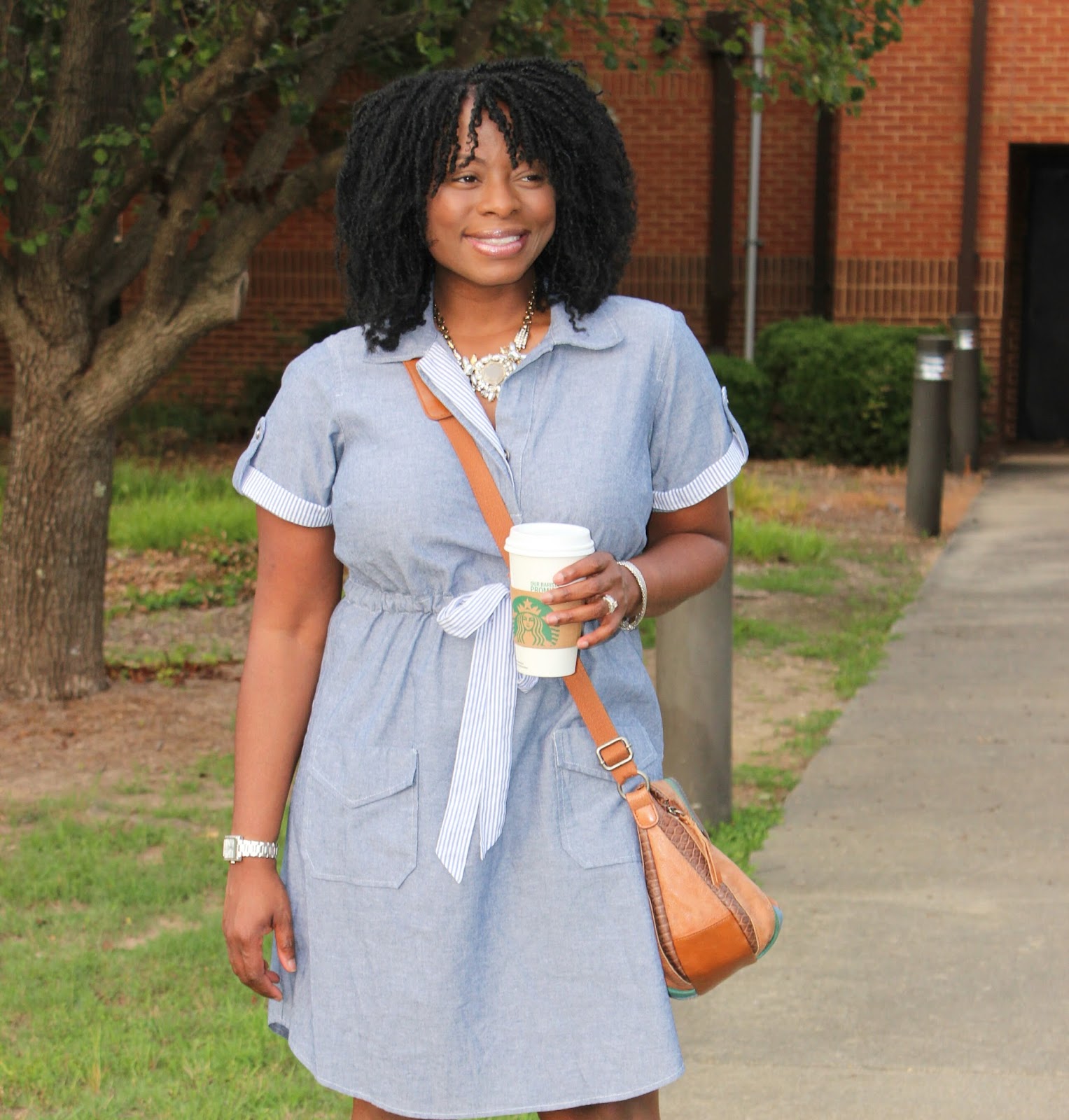 JustJewels4U: Vintage and Thrift: Earth Tone Naturally Denim