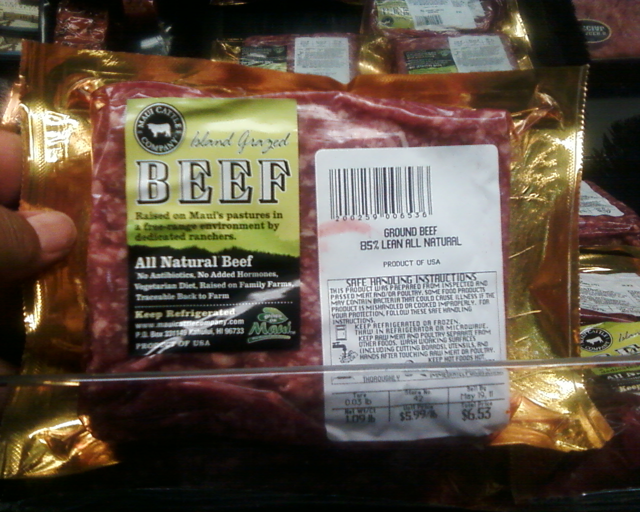 CHEF SAMBRANO: MAUI- Locally Raised All Natural Beef Maui Cattle Co.