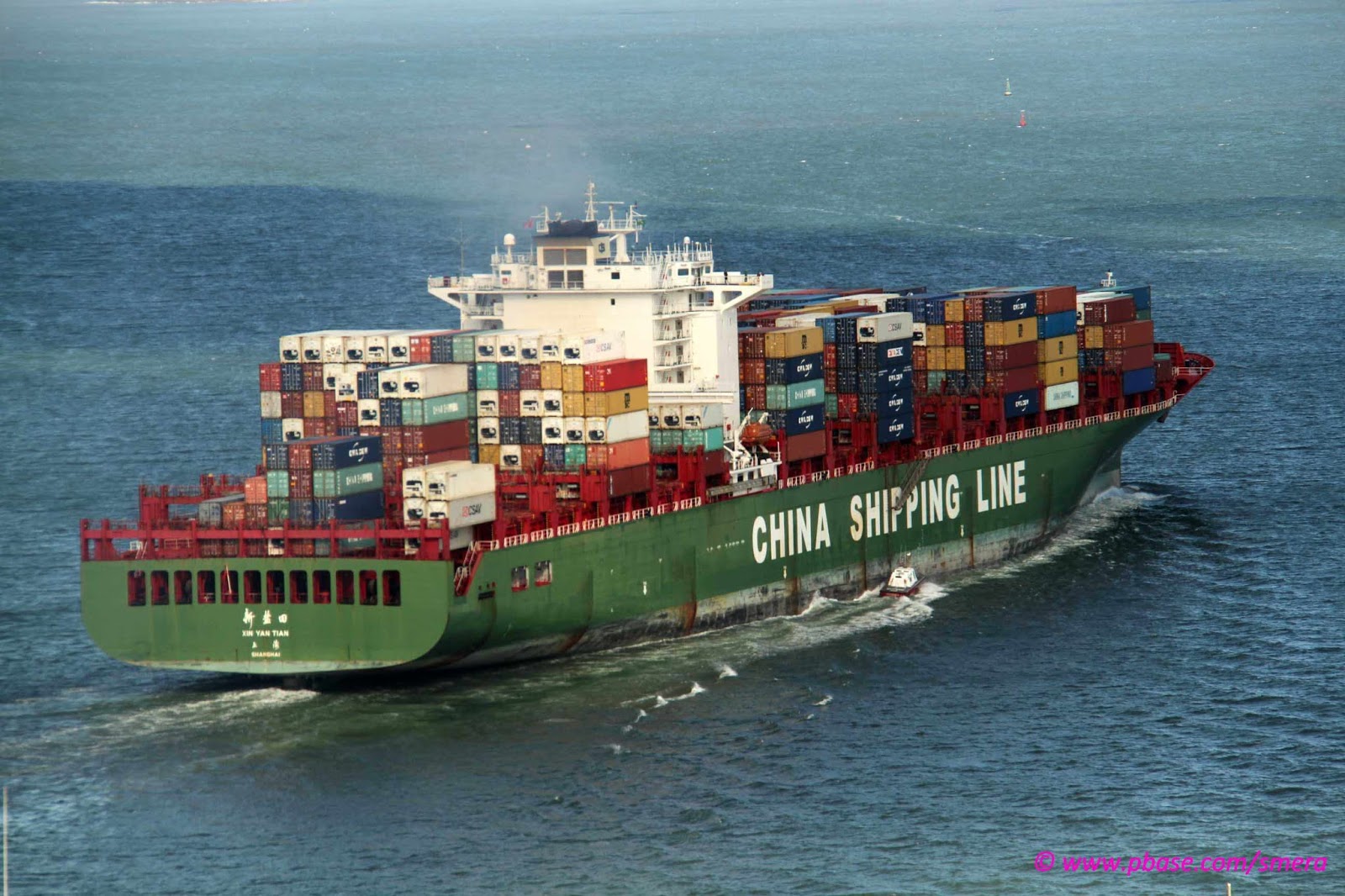 Santos Shiplovers: M/V Xin Yan Tian / BPBA - Em operação em Santos