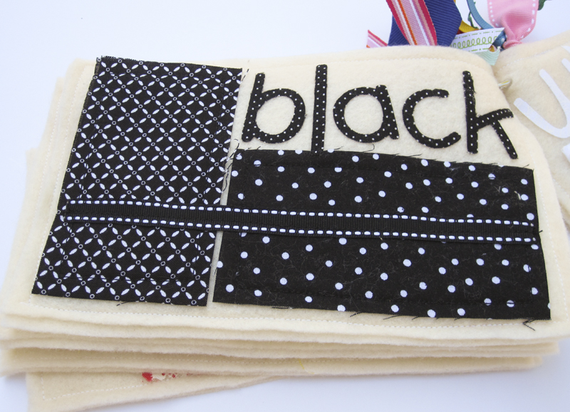 Everyday Celebrations: Tutorial: Color Fabric/Quiet Book