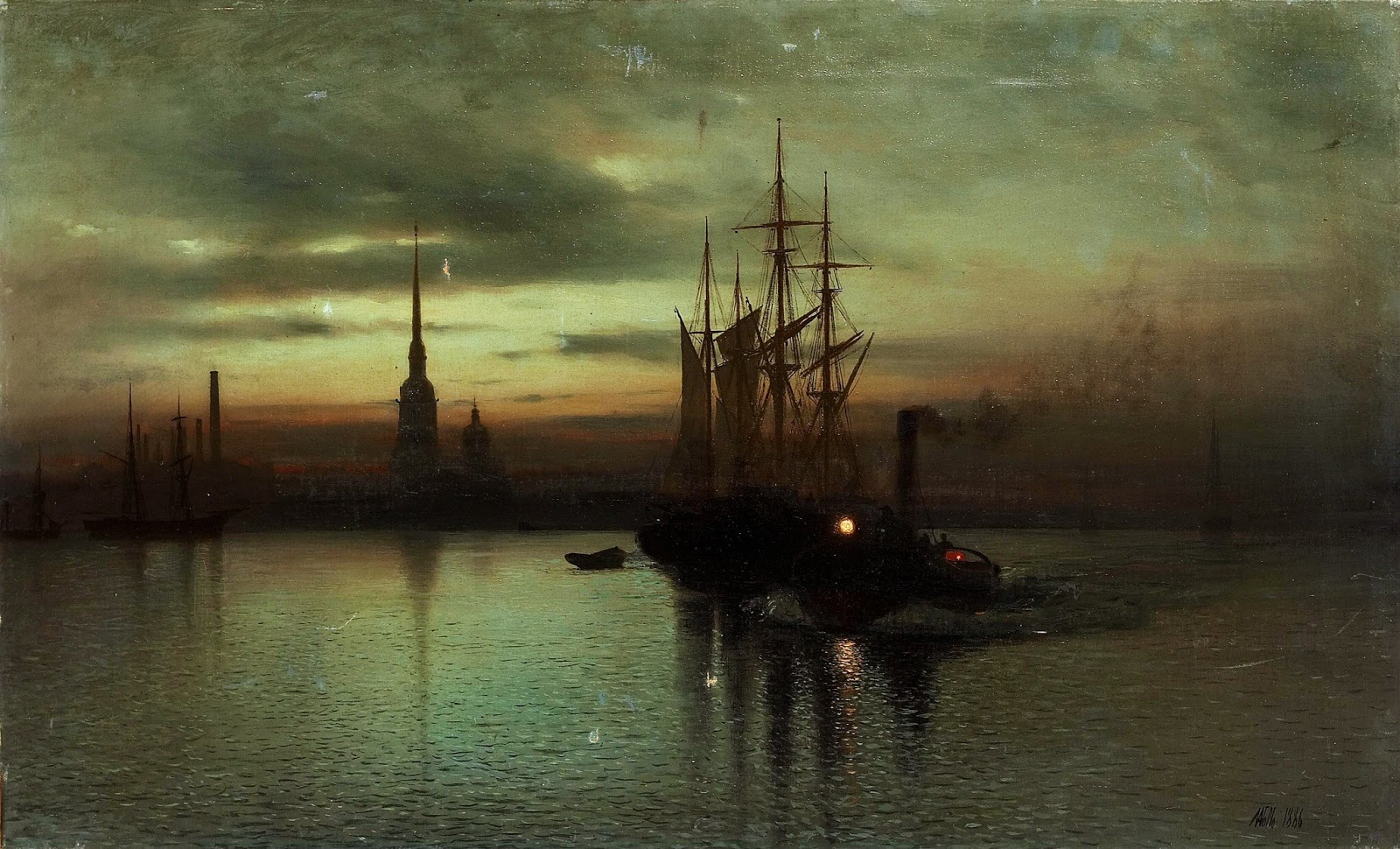 Ars longa: Lev Lagorio - White Night on the Neva