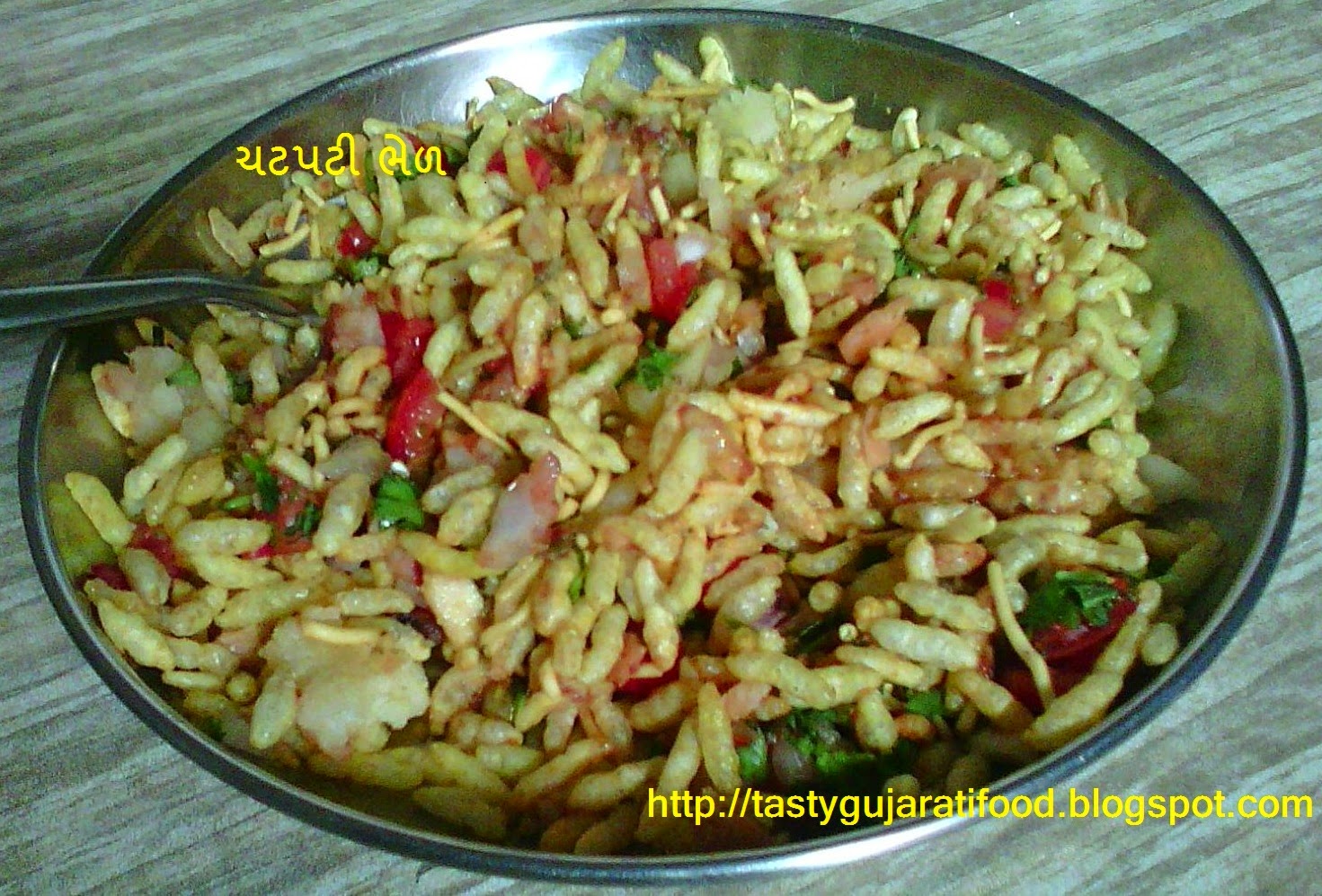 Gujarati Food Recipes :: chatpati bhel recipe
