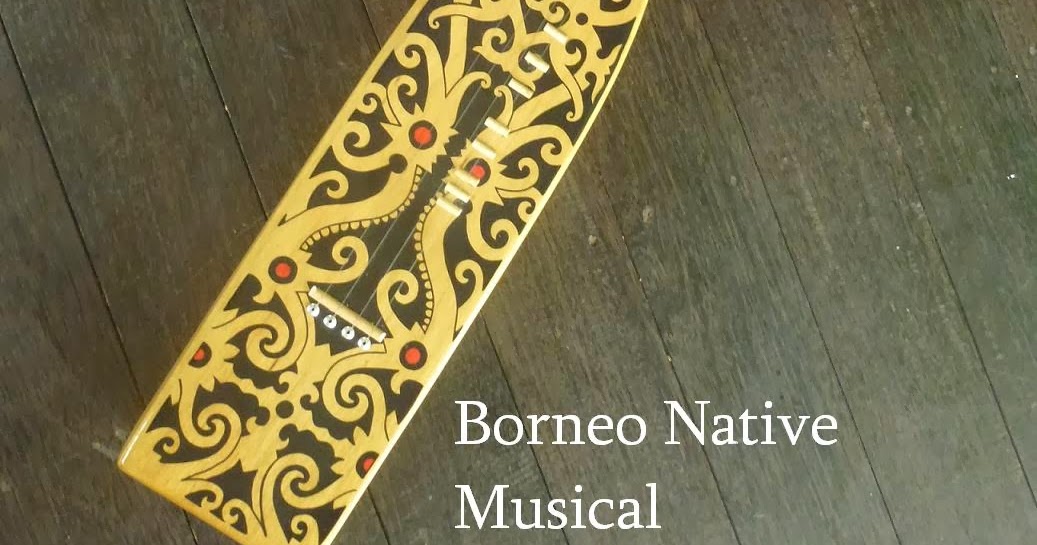 Borneo Native Musical Instrument: Sape' Mini
