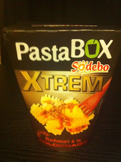 Tests de lunch box: Sodebo - Radiatori à la Bolognaise