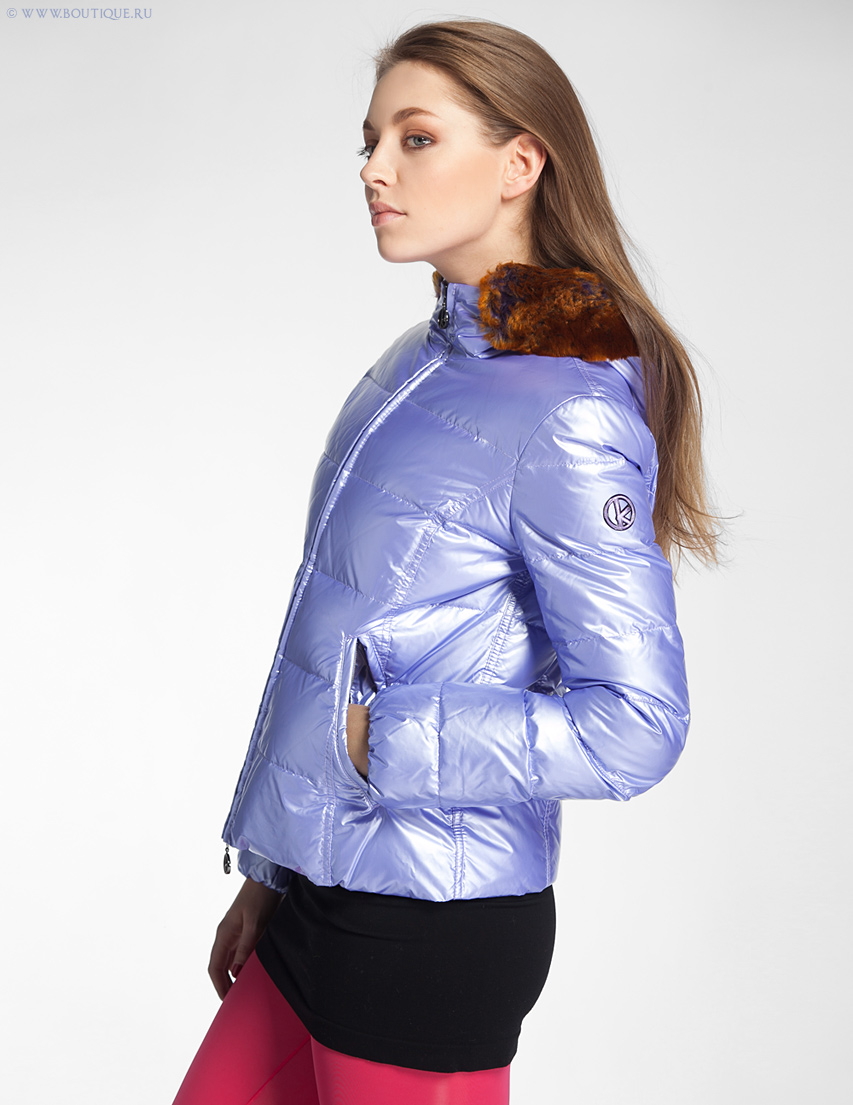 Downjacket fashion: Purple Kejo