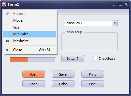 How to apply VCL Style to Delphi Open Dialog, Save Dialog, Print Dialog ...