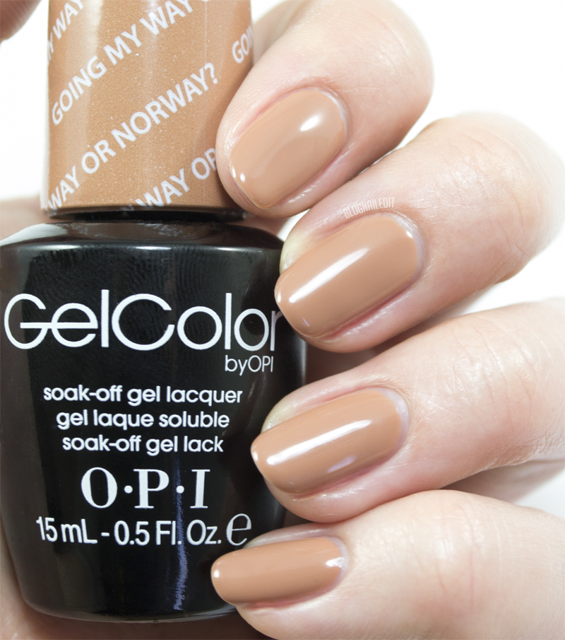 OPI GelColor - Fall/Winter 2014 Nordic Collection Review & Swatches ...