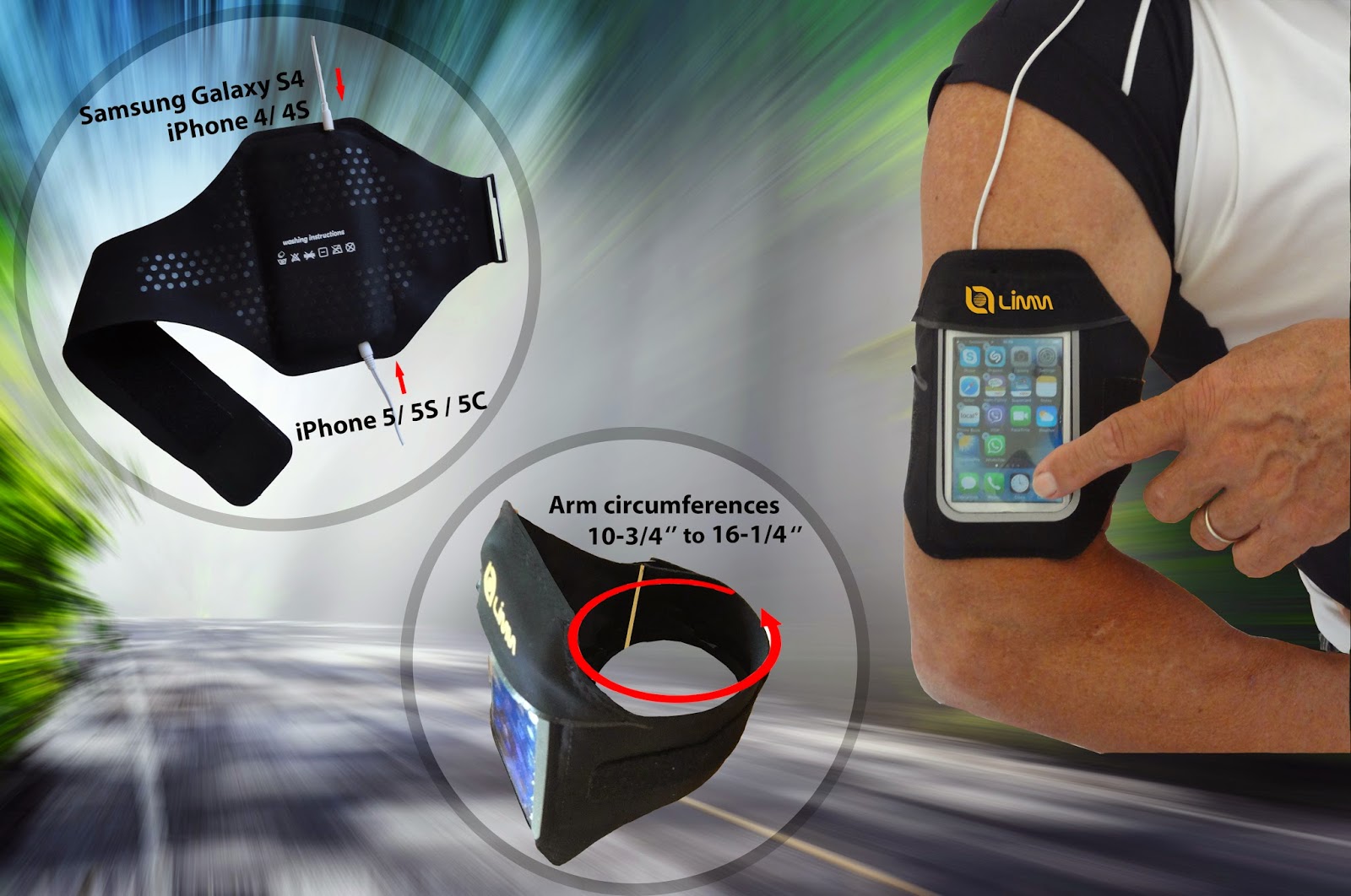 Oma Loves U!: Limm Sport Armband Review #runningarmband