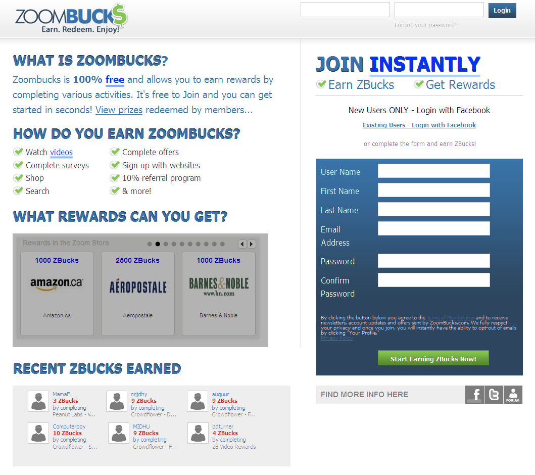 Ways to Earn Money Online: Zoombucks