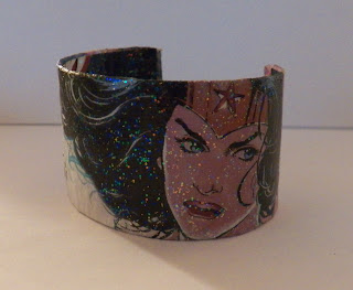 Don't Eat the Paste: Mod Podge Comic Book Bracelets