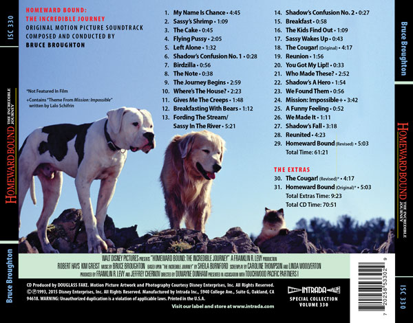 LE BLOG DE CHIEF DUNDEE: HOMEWARD BOUND: THE INCREDIBLE JOURNEY ...