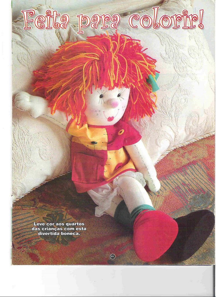 Ateliê,Casa e Presentes: Boneca de pano para uma princesa