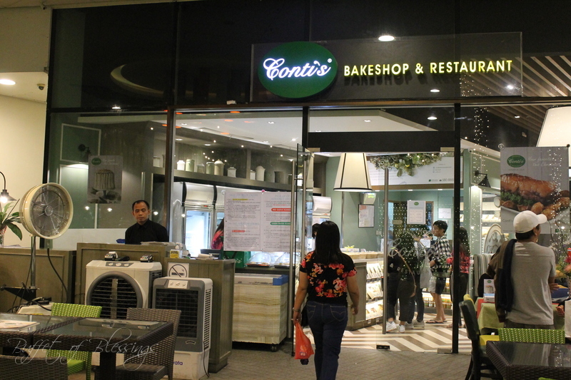 Buffet of blessings: Conti's Bakeshop & Restaurant at Robinsons Magnolia