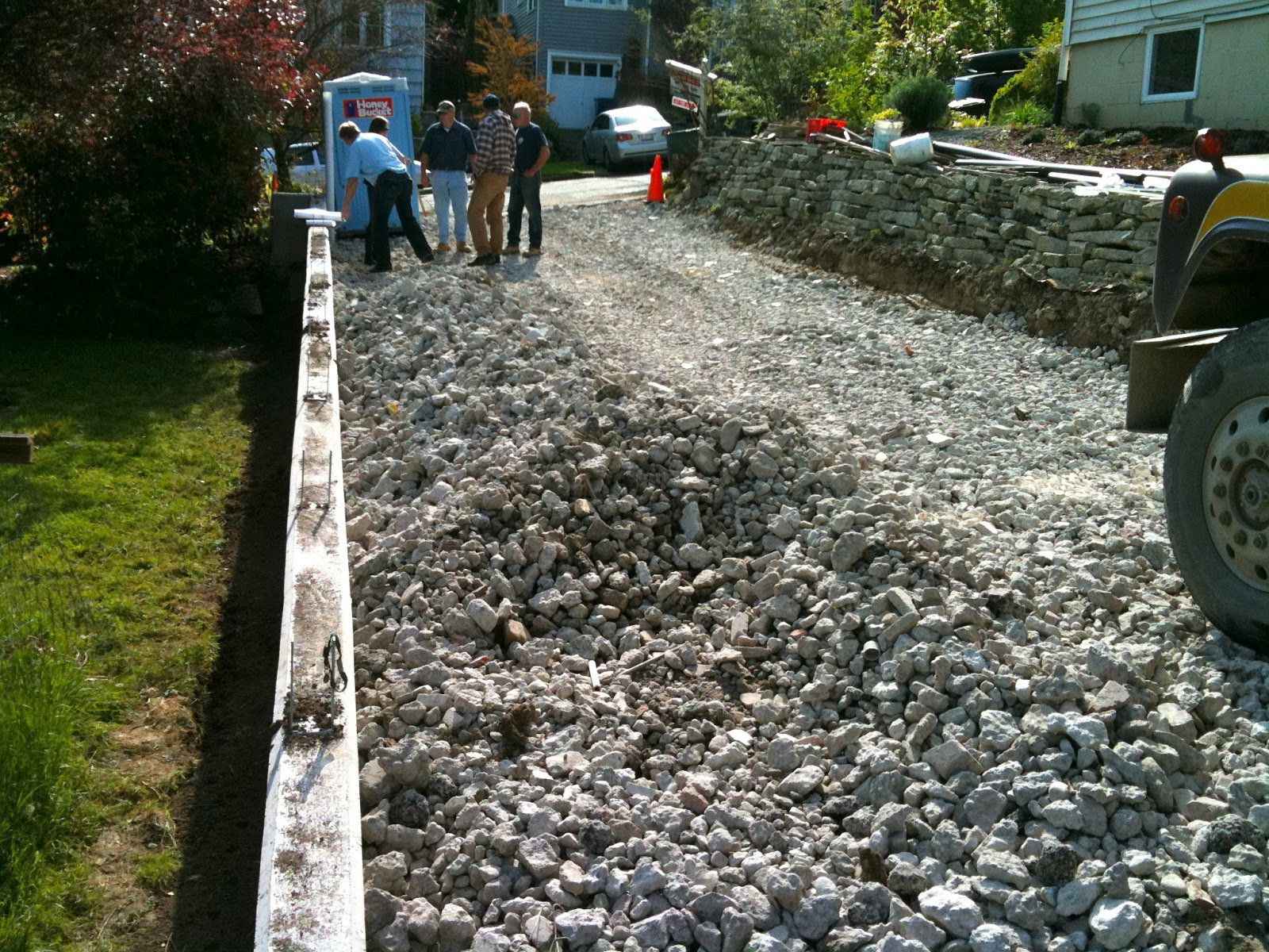 The Viretta Park Residence: Driveway/Foundation Update