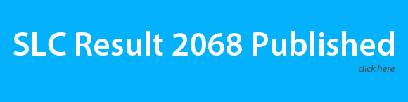 SLC RESULT 2068/2069 (2011-2012) To publish Today