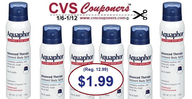 Aquaphor Ointment Body Spray Only $1.99 at CVS (Reg $12.99) | CVS Couponers
