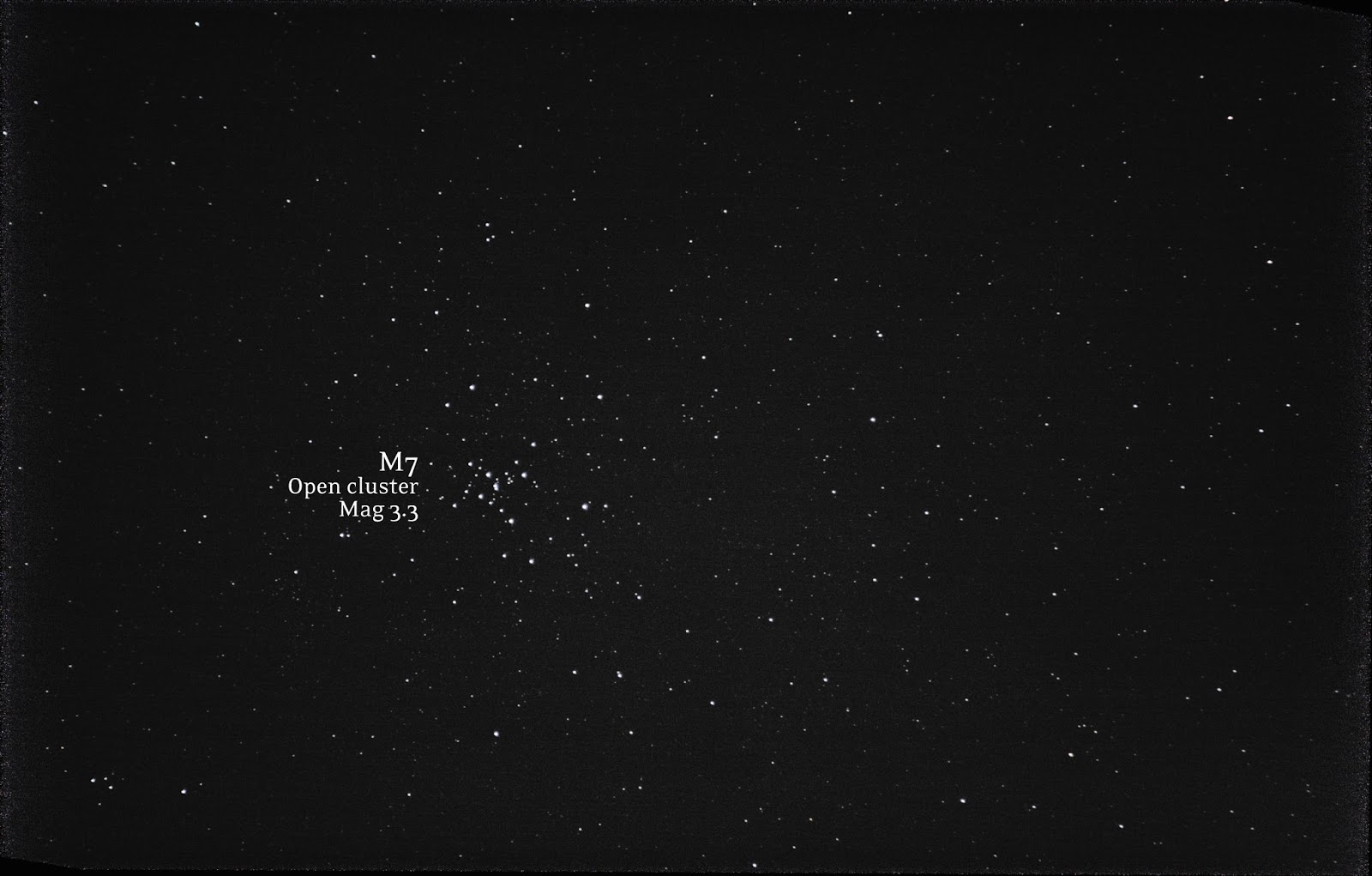 Messier objects M4, M6 (Butterfly Cluster) and M7 [Stellar Neophyte ...