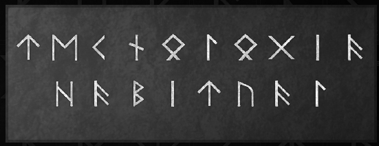 Tecnología habitual: Generar tu nombre con runas vikingas