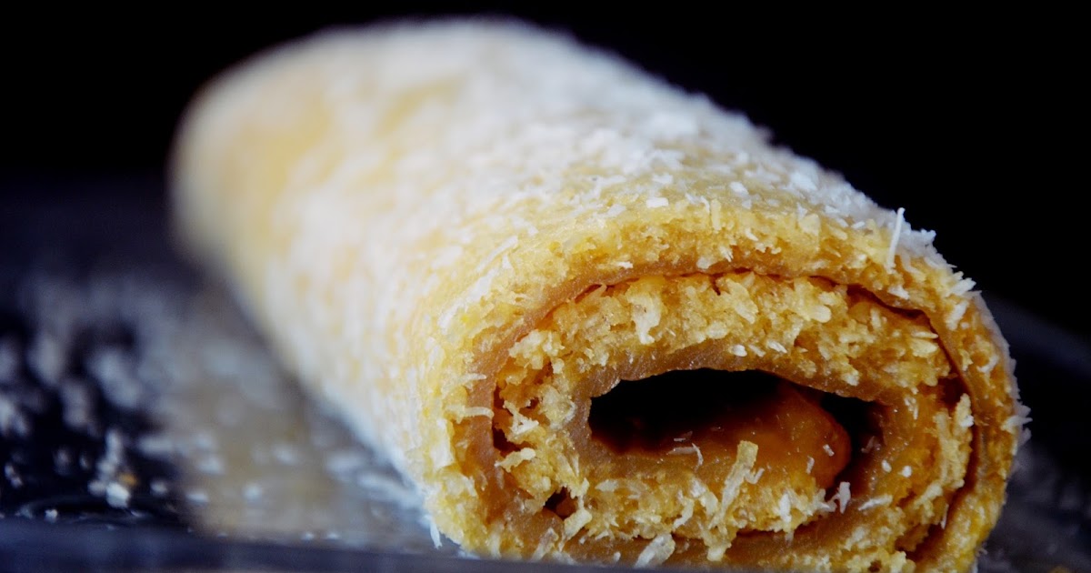 Rolo De Coco [ Sem Gluten ]