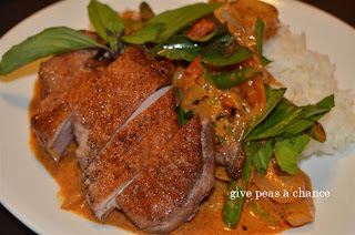 Give Peas a Chance: Crispy Duck Gaeng Phet