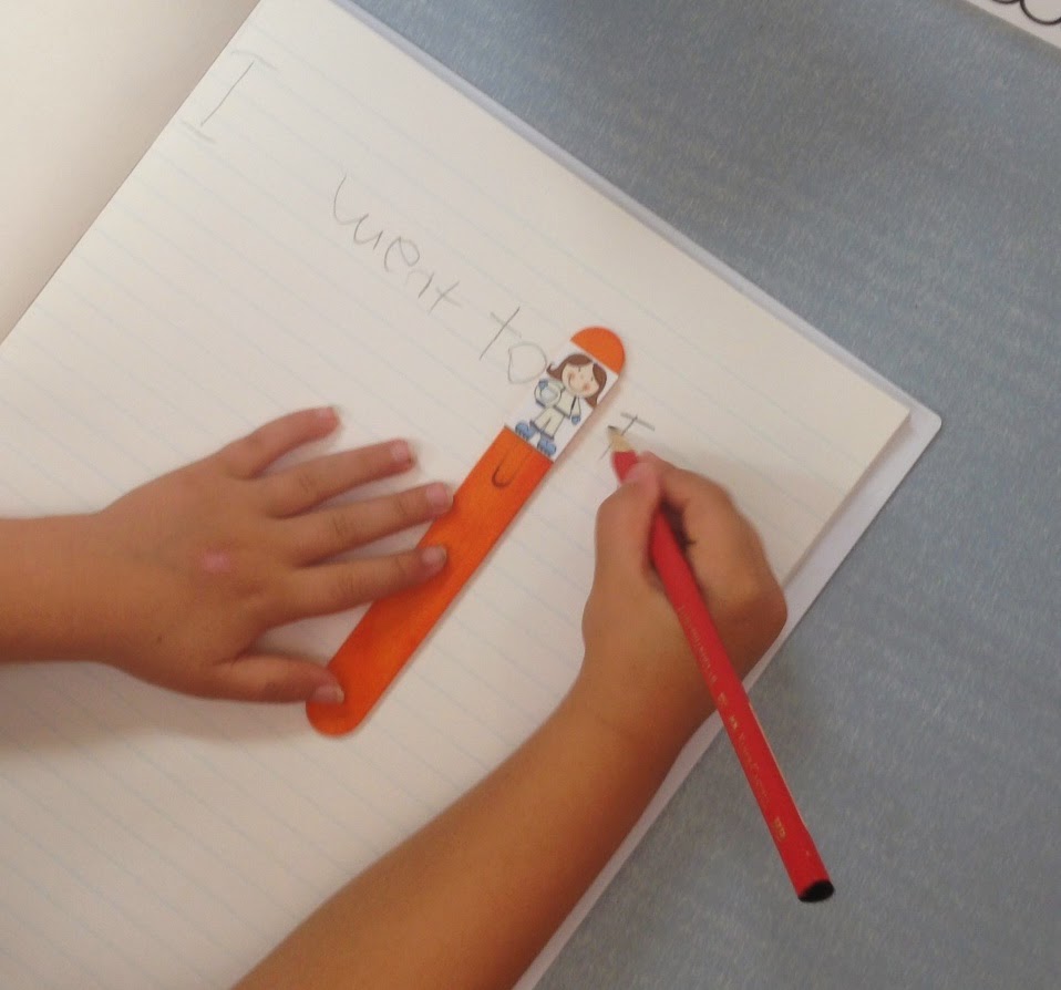 Love, Laughter and Learning in Prep!: Let's Use 'Spaceman Spaces'!