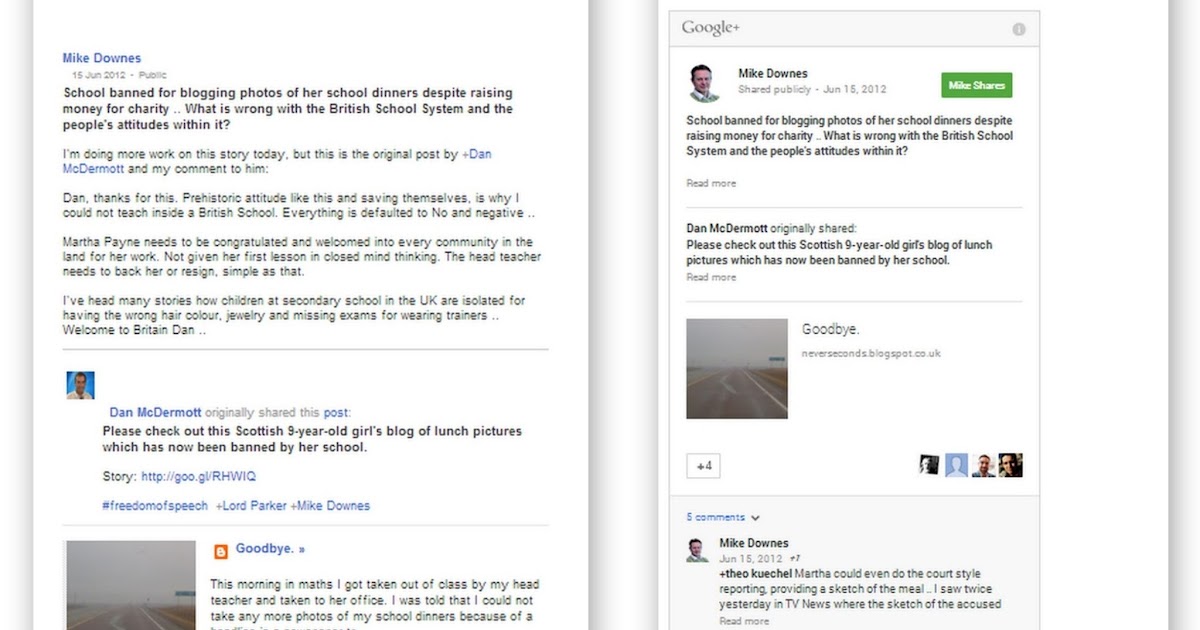 mike downes - we make videos to help people learn: Martha Payne and the ...