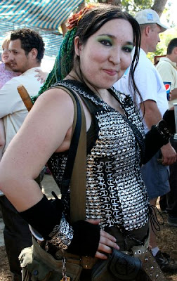 Recycled Aluminium Can Tab Project - Chain Maille Coifs & Corset at the ...