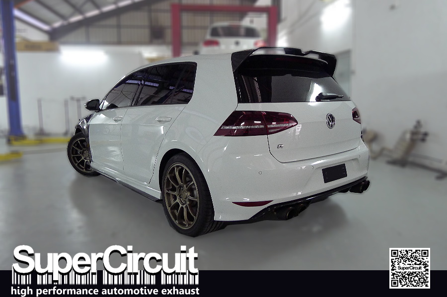 SUPERCIRCUIT Exhaust Pro Shop: VW Golf 7 R Downpipe