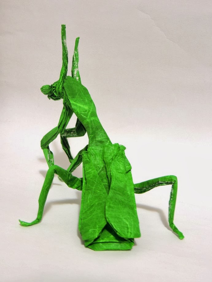 OrigamiSatsu: Praying Mantis - Sipho Mabona