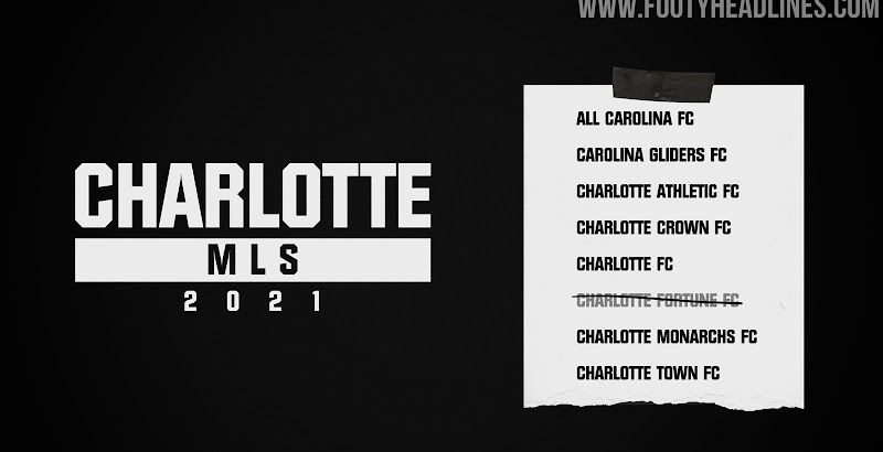 Charlotte FC - New Charlotte MLS Team Name, Logo & Colors Revealed ...