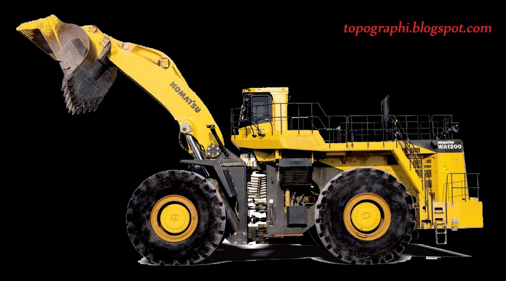 Topographie: KOMATSU WA1200
