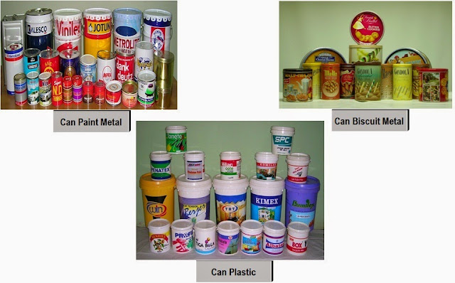 Jual Kaleng dan Ember Pail Cat: KALENG CAT BERBAGAI UKURAN