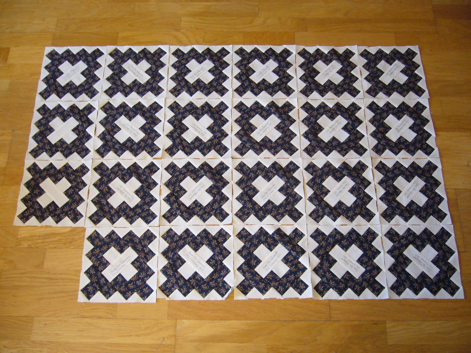 Quiltoholic: Author's Album Blocks