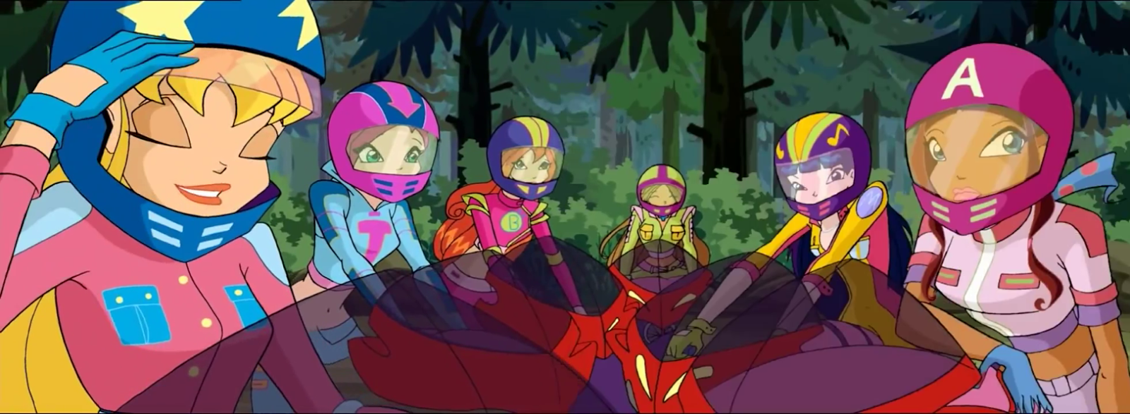 Winx Club Charmix: 3ª Temporada: Motociclistas
