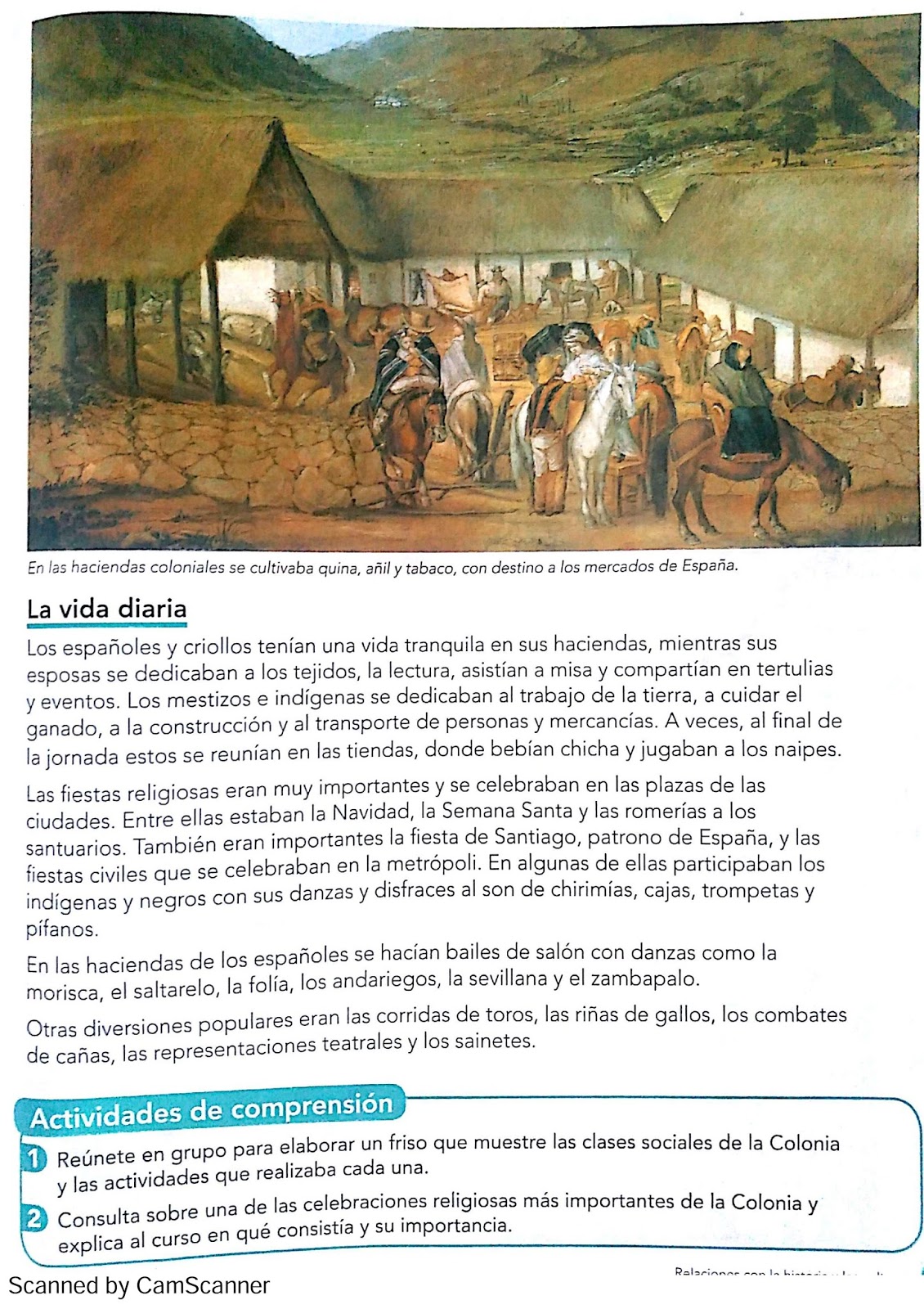 Actividades del Profe Campo Elias: DESCUBRIMIENTO Y COLONIA 2017