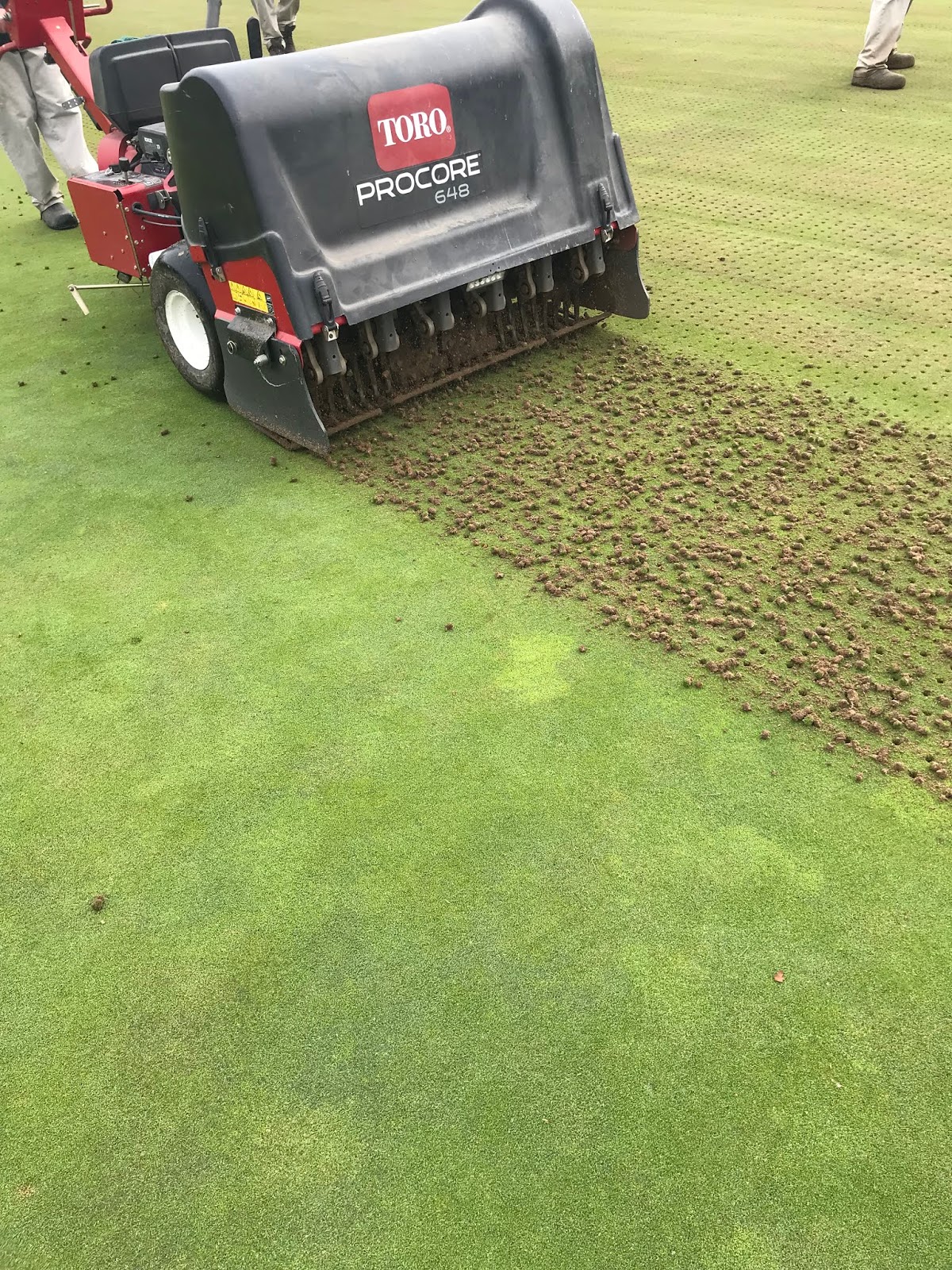 Granite Bay Golf Club Course Update: Spring Aerification Update Part III