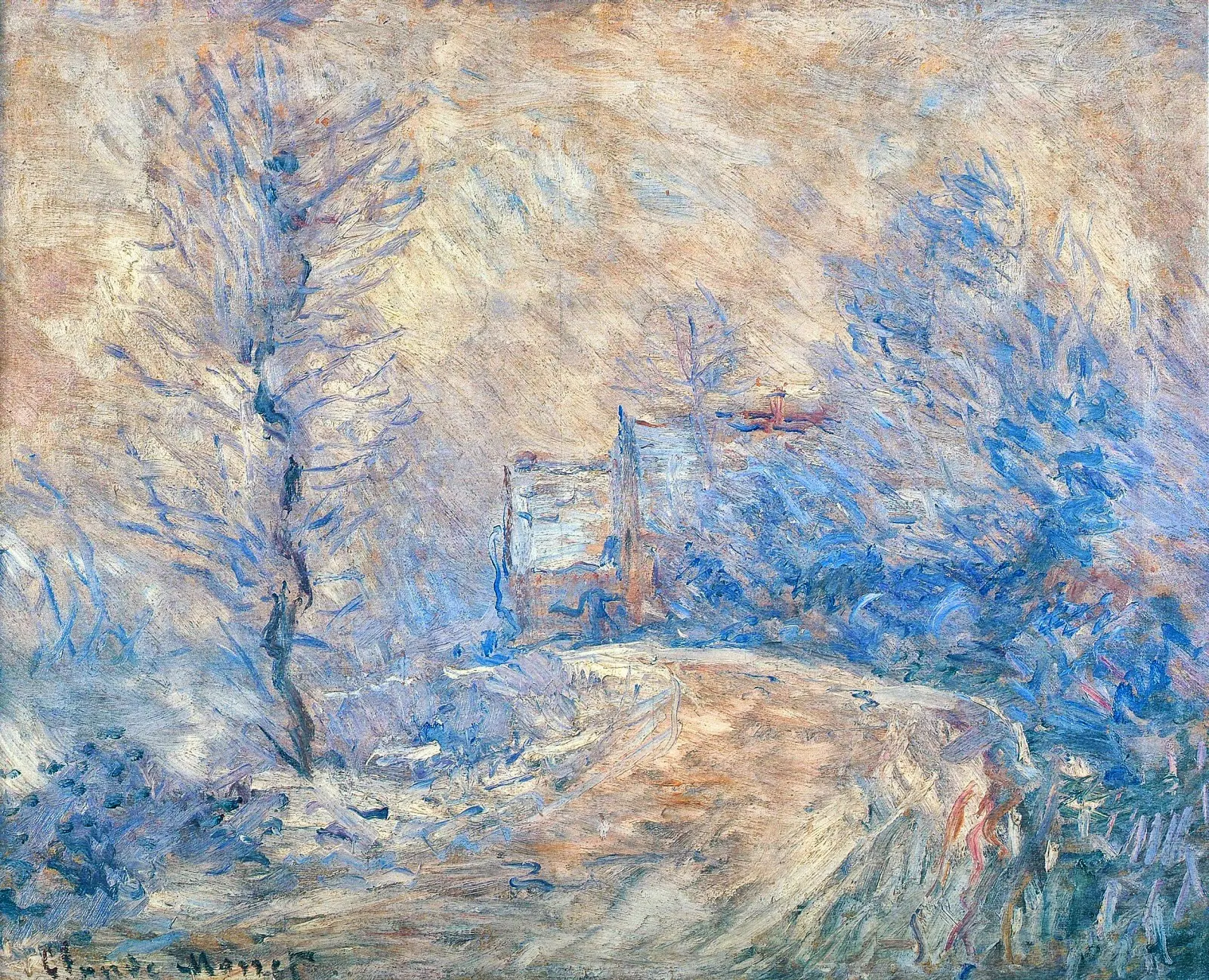 Claude Monet ~ Snow Effect | Winter landscapes | Tutt'Art@ | Pittura ...