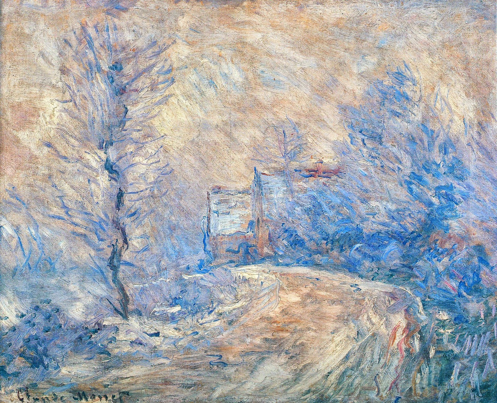 Claude Monet ~ Snow Effect | Winter landscapes | Tutt'Art@ | Pittura ...