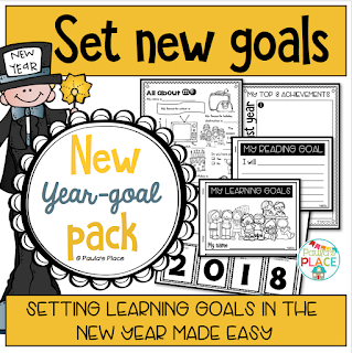 Paula's Place Teaching Resources: Christmas Packs and New Year Goal Setting