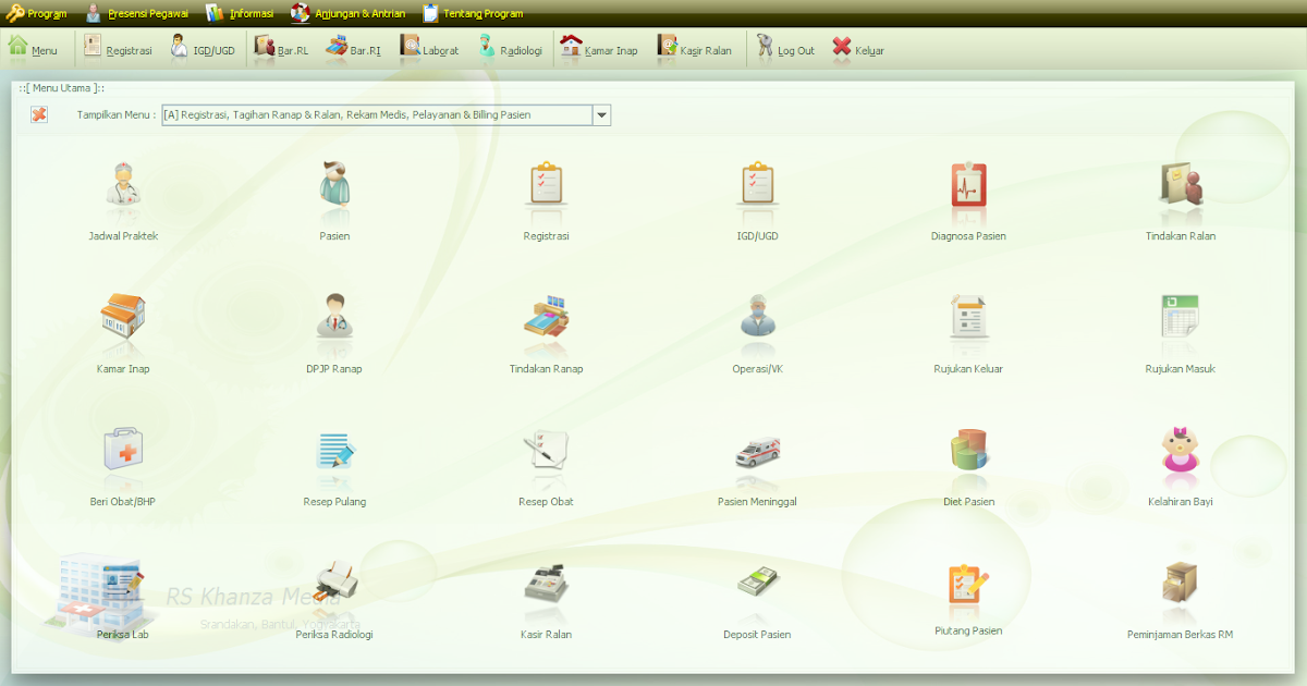 SIMRS/Software Rumah Sakit/Software Rekam Medis/EMR Gratis paling ...